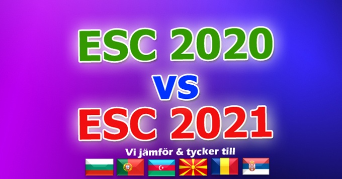Duellen: Eurovision 2020 vs. 2021 (del 6) - ESC-Panelen